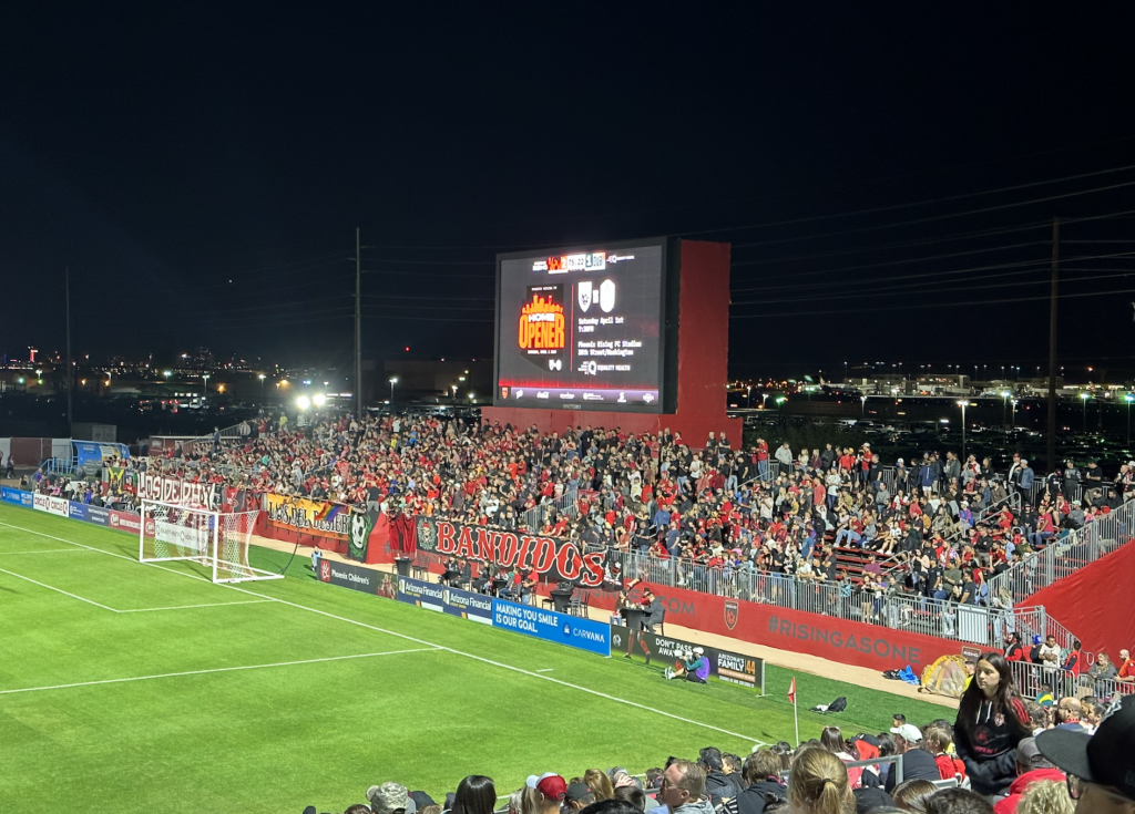 WATCH: Phoenix Rising FC unveils new stadium - Rose Law Group Reporter