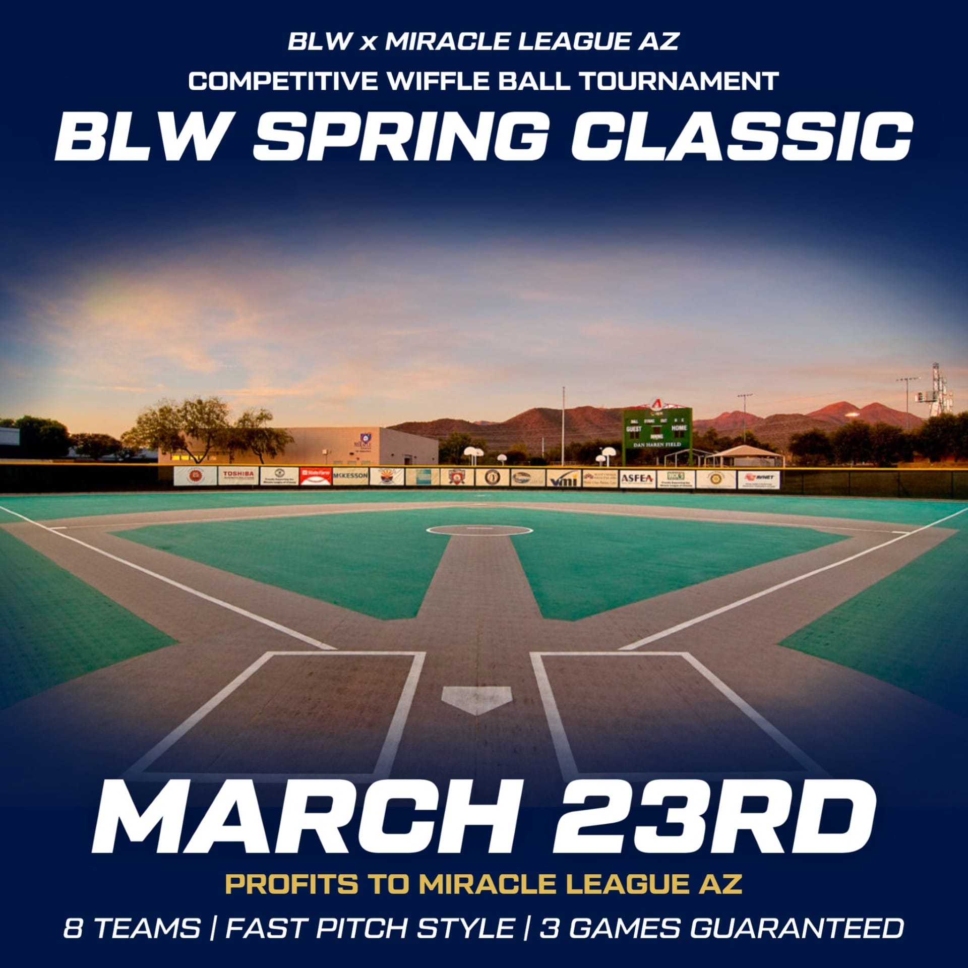 Big League Wiffle Ball ‘Spring Classic’ with Miracle League AZ - Rose Law Group Reporter